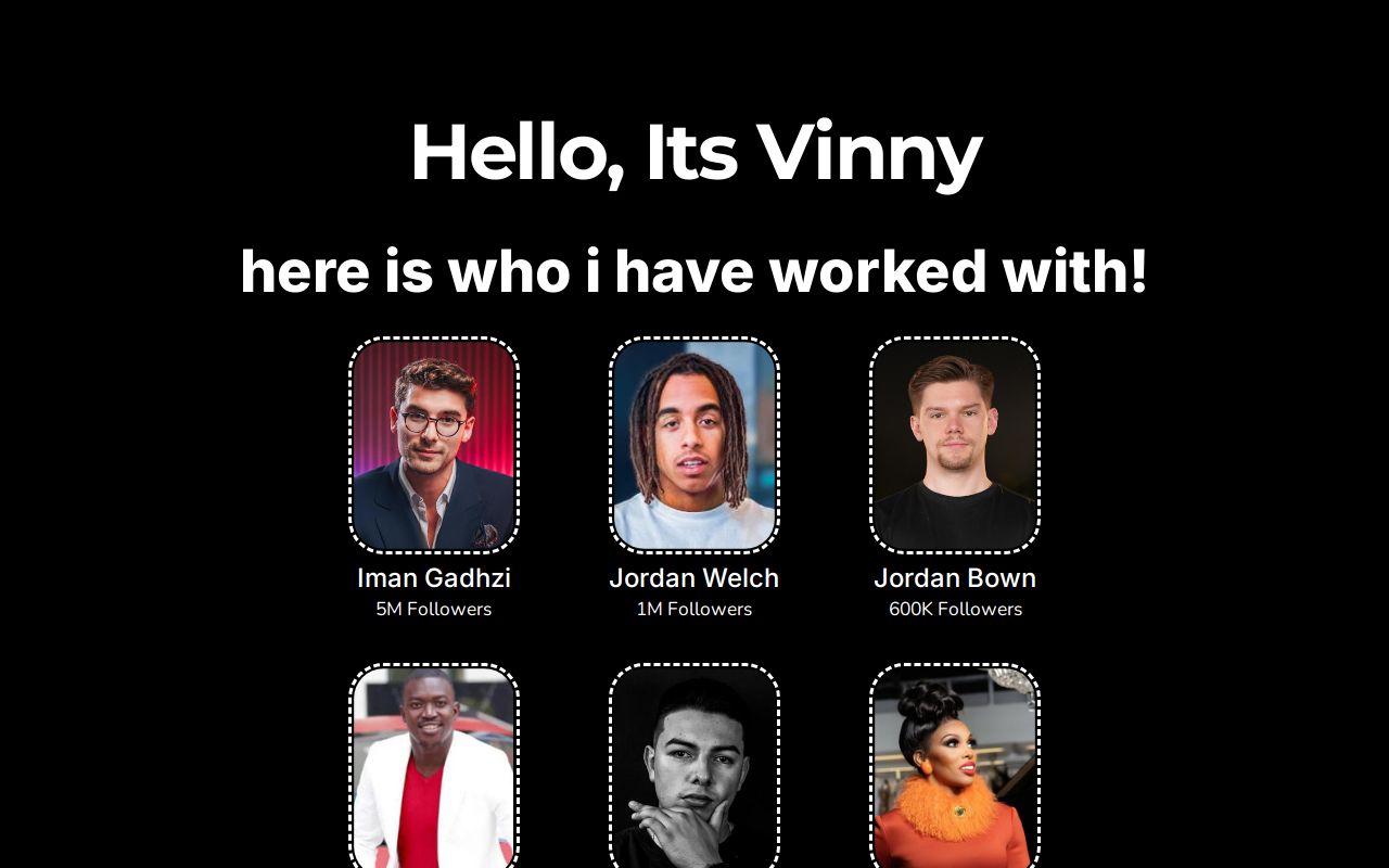 Editing Portfolio